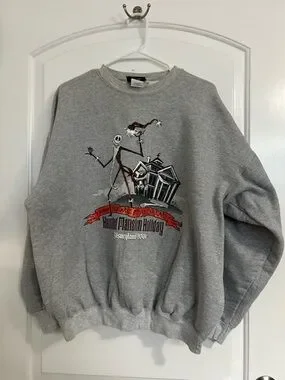 disneyland | Sweaters | Vintage Y2k Nightmare Before Christmas Haunted ...